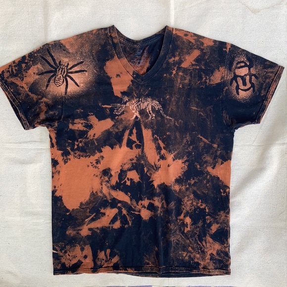 alchemic caravan | Shirts | Prehistoric Dyed Tee Dinosaurs Bugs Insects ...